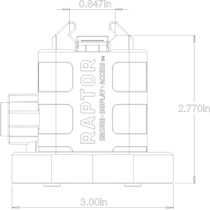 Raptor Picatinny Mount™ - Gun Mount and Display | Raptor Products, Inc.
