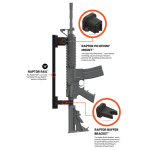 Raptor Picatinny Mount™ - Gun Mount and Display | Raptor Products, Inc.