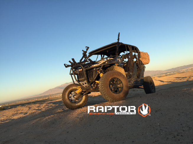 Fast Access Tactical Gun Mounting and Display System