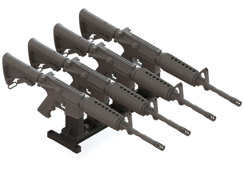 Innovative Gun Racking, Display and Mounting System