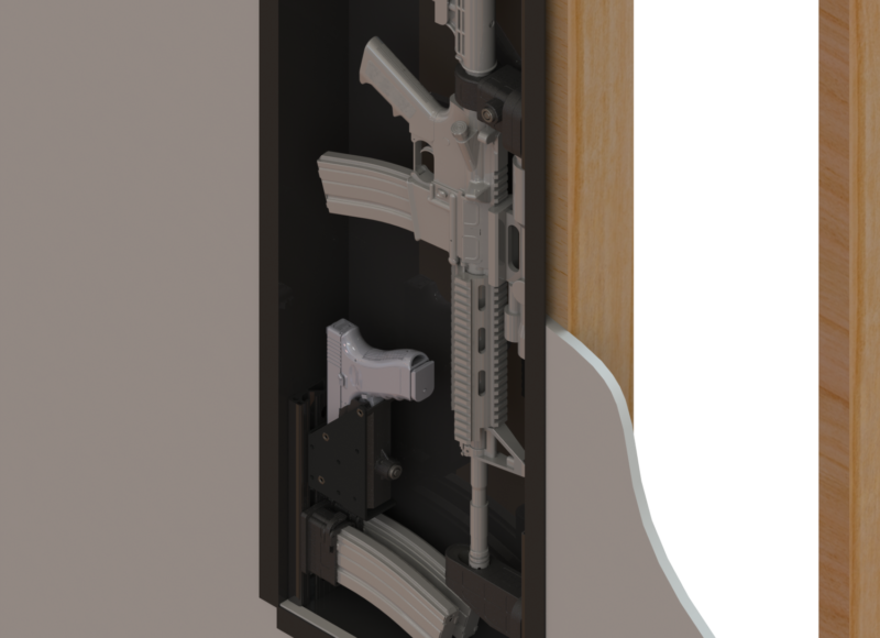 Innovative Gun Racking, Display and Mounting System