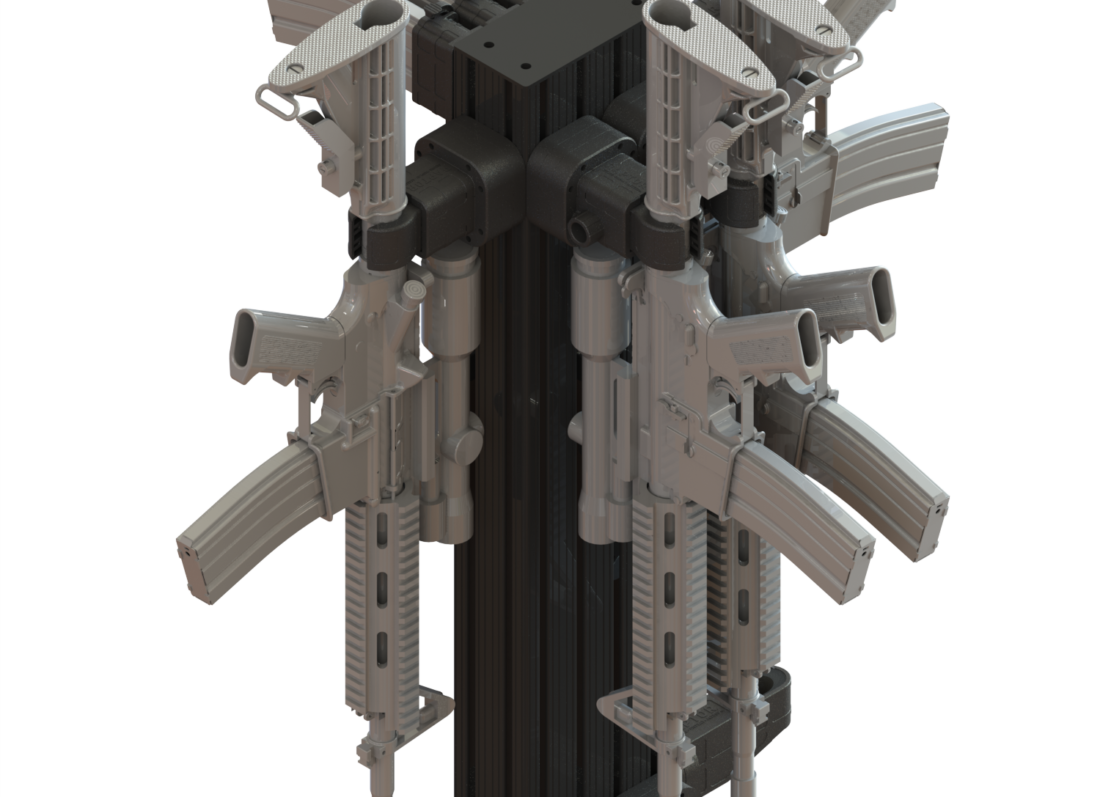 Innovative Gun Racking, Display and Mounting System