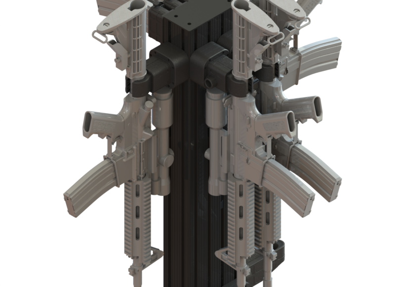 Innovative Gun Racking, Display and Mounting System