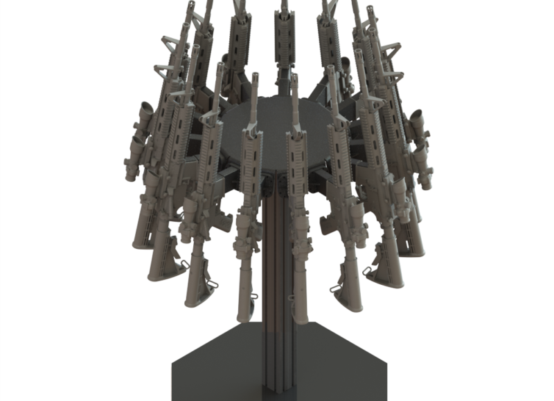 Innovative Gun Racking, Display and Mounting System