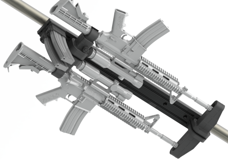 Innovative Gun Racking, Display and Mounting System