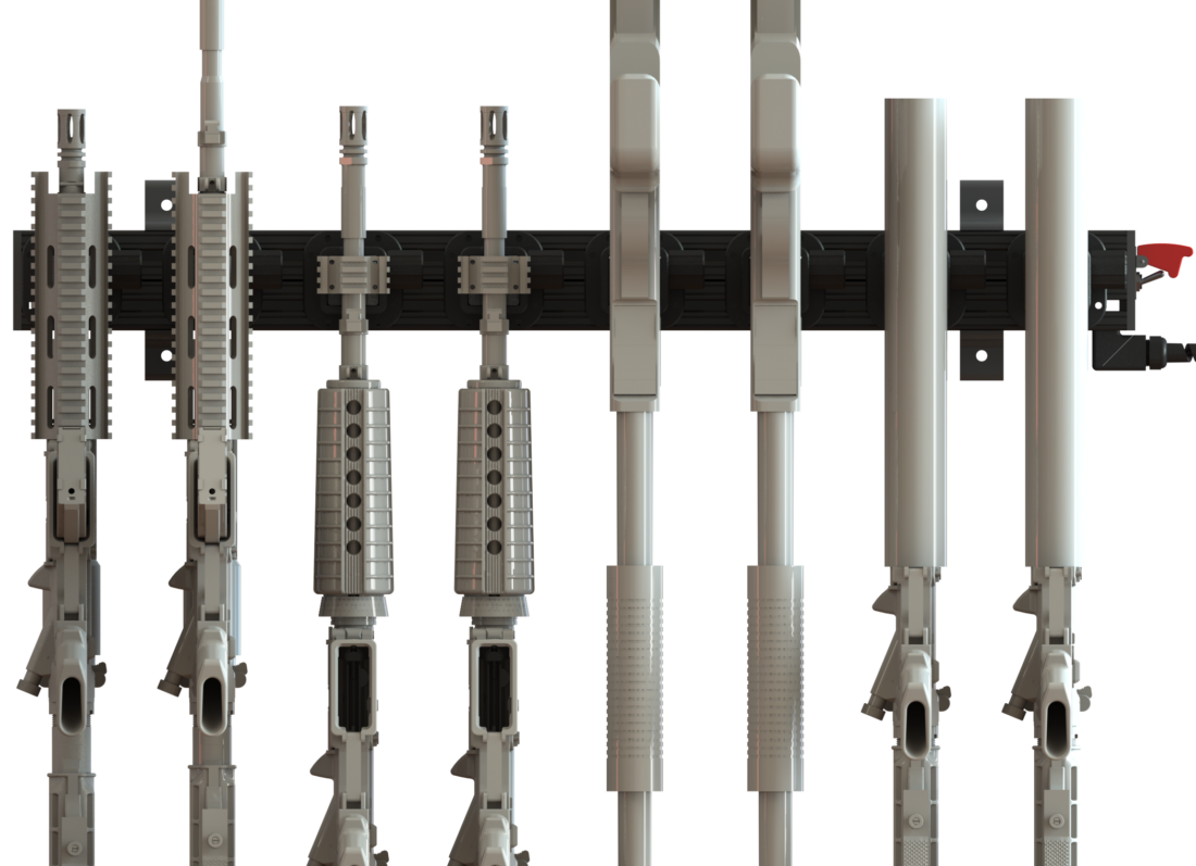 Innovative Gun Racking, Display and Mounting System